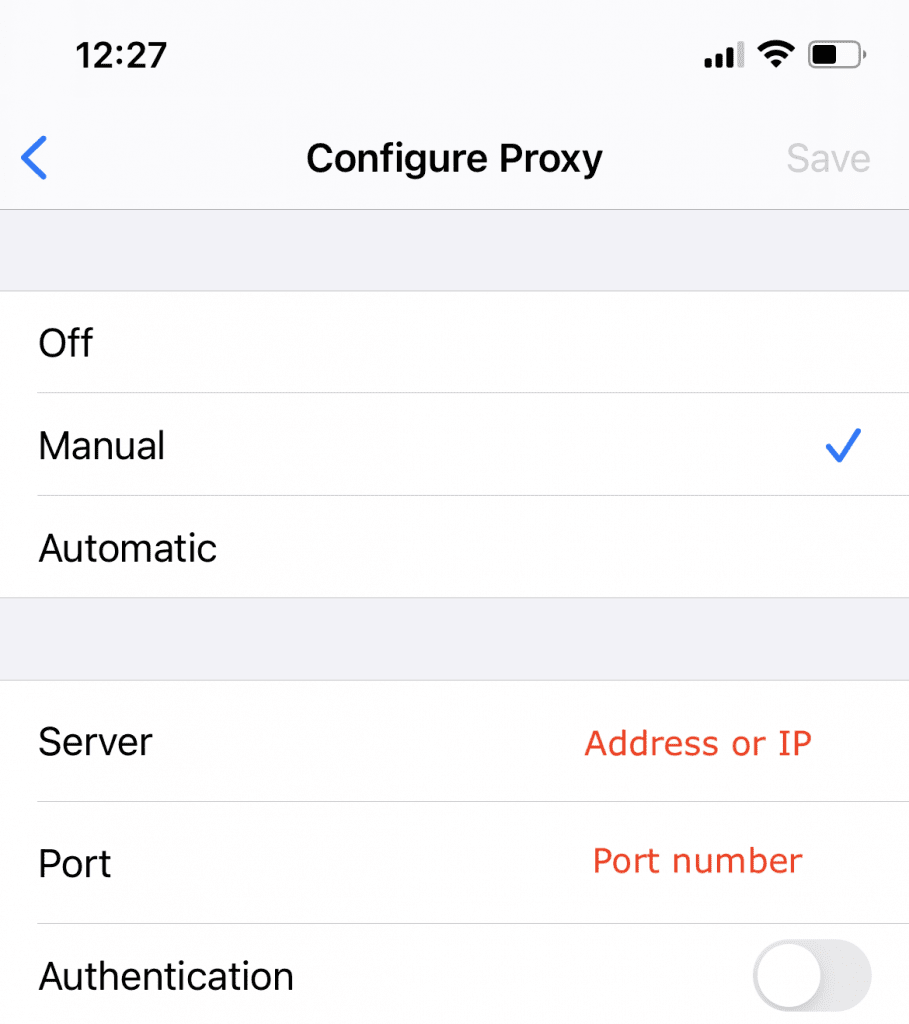 How to Configure Proxy on iPhone - Proxyway