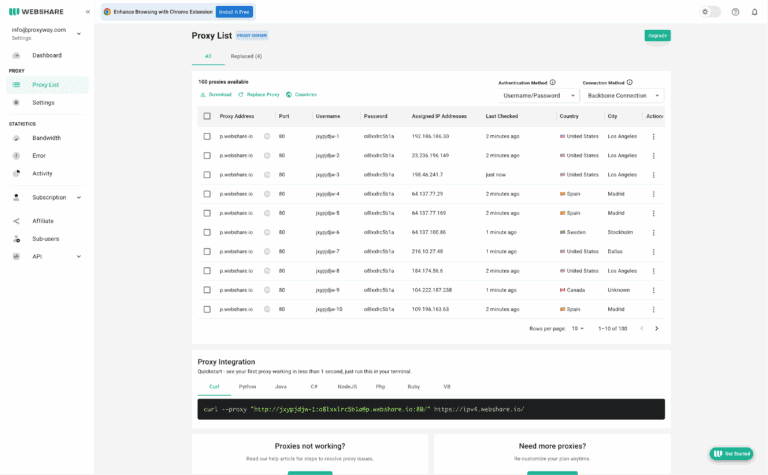 In-Depth Webshare Review & Performance Tests - Proxyway