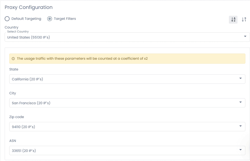 Dataimpulse Adds More Targeting Options - Proxyway