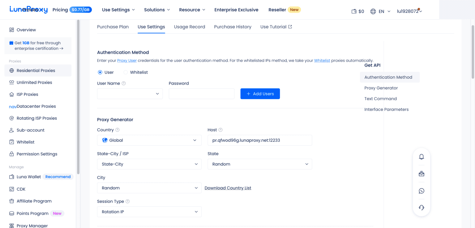 LunaProxy Proxies: In-Depth Review & Performance Tests - Proxyway