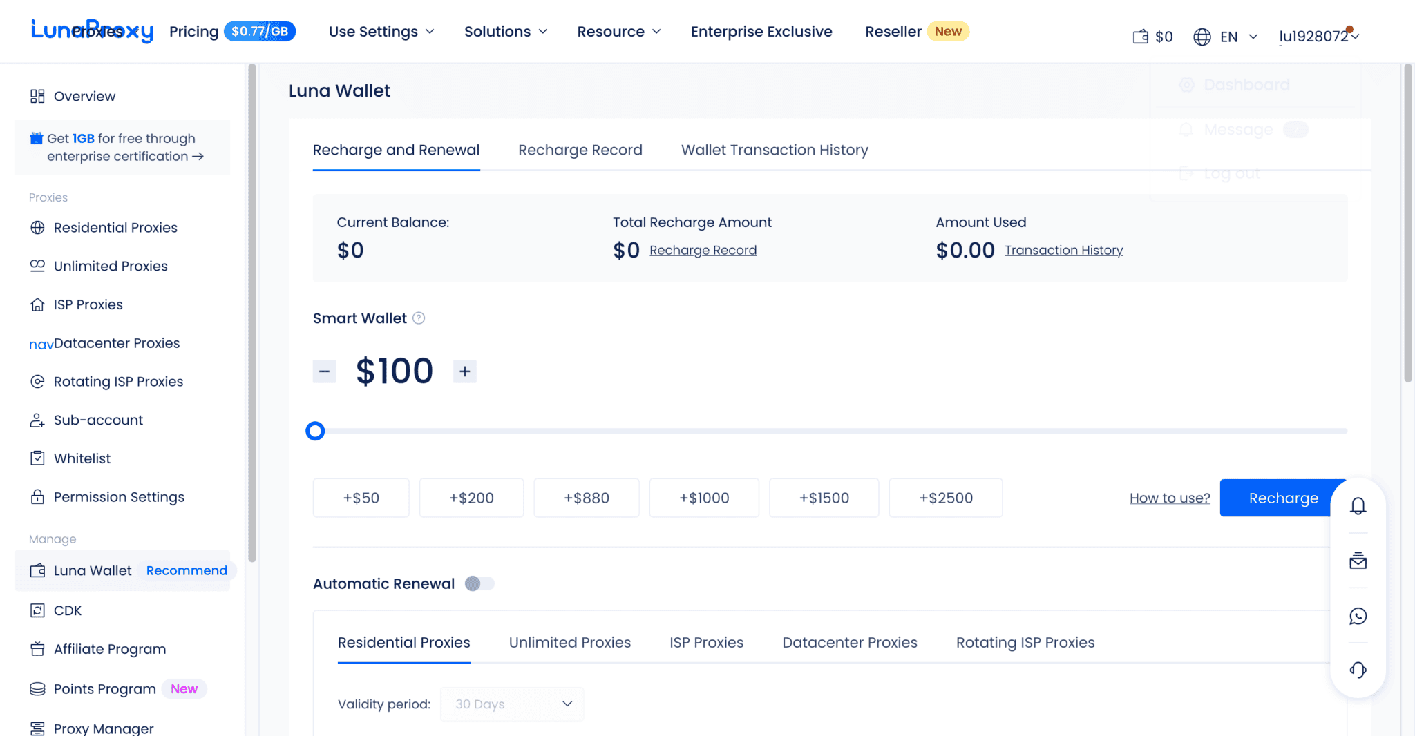LunaProxy Proxies: In-Depth Review & Performance Tests - Proxyway